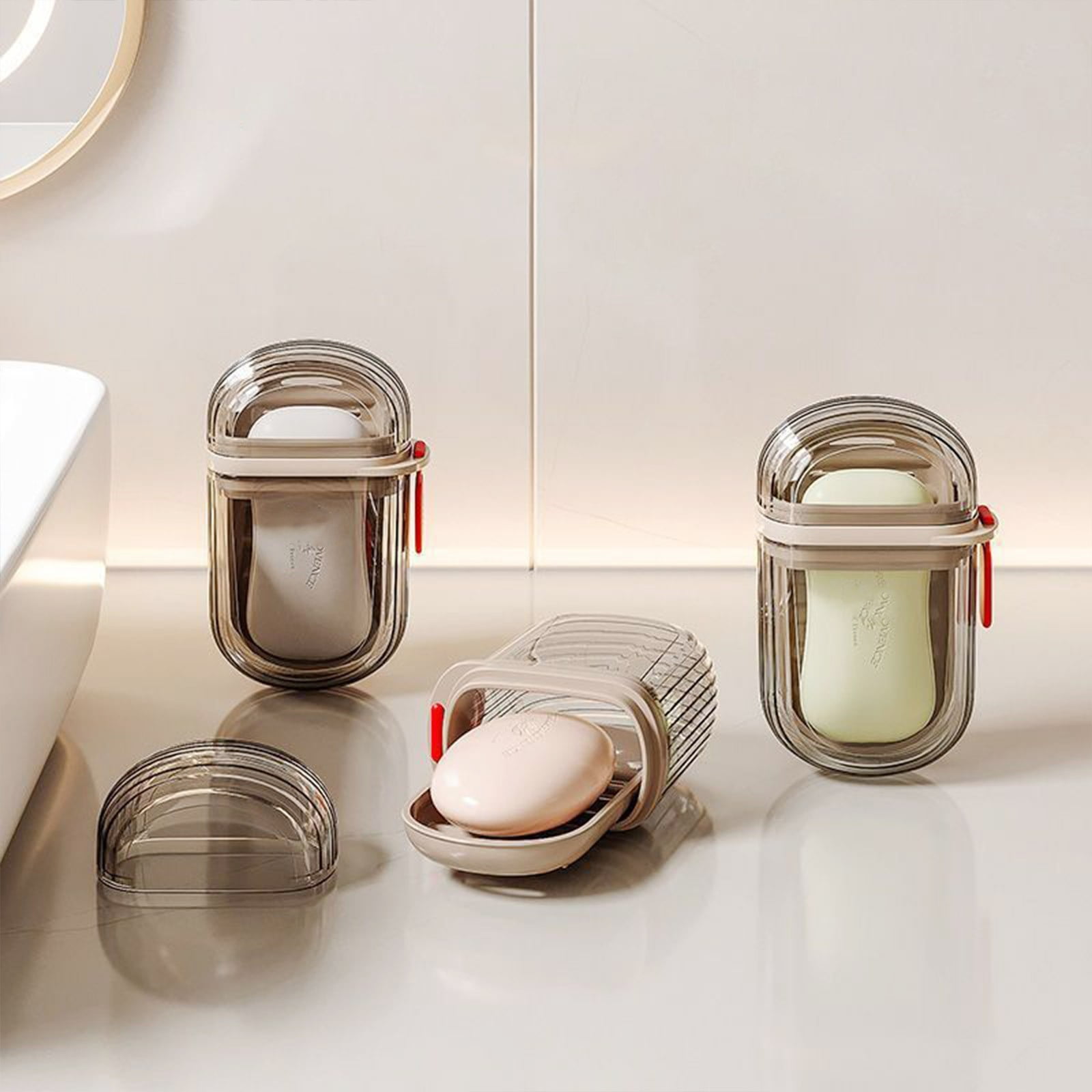 Click here for Lksixu Travel Soap Case  Portable Sealed Soap Box... prices