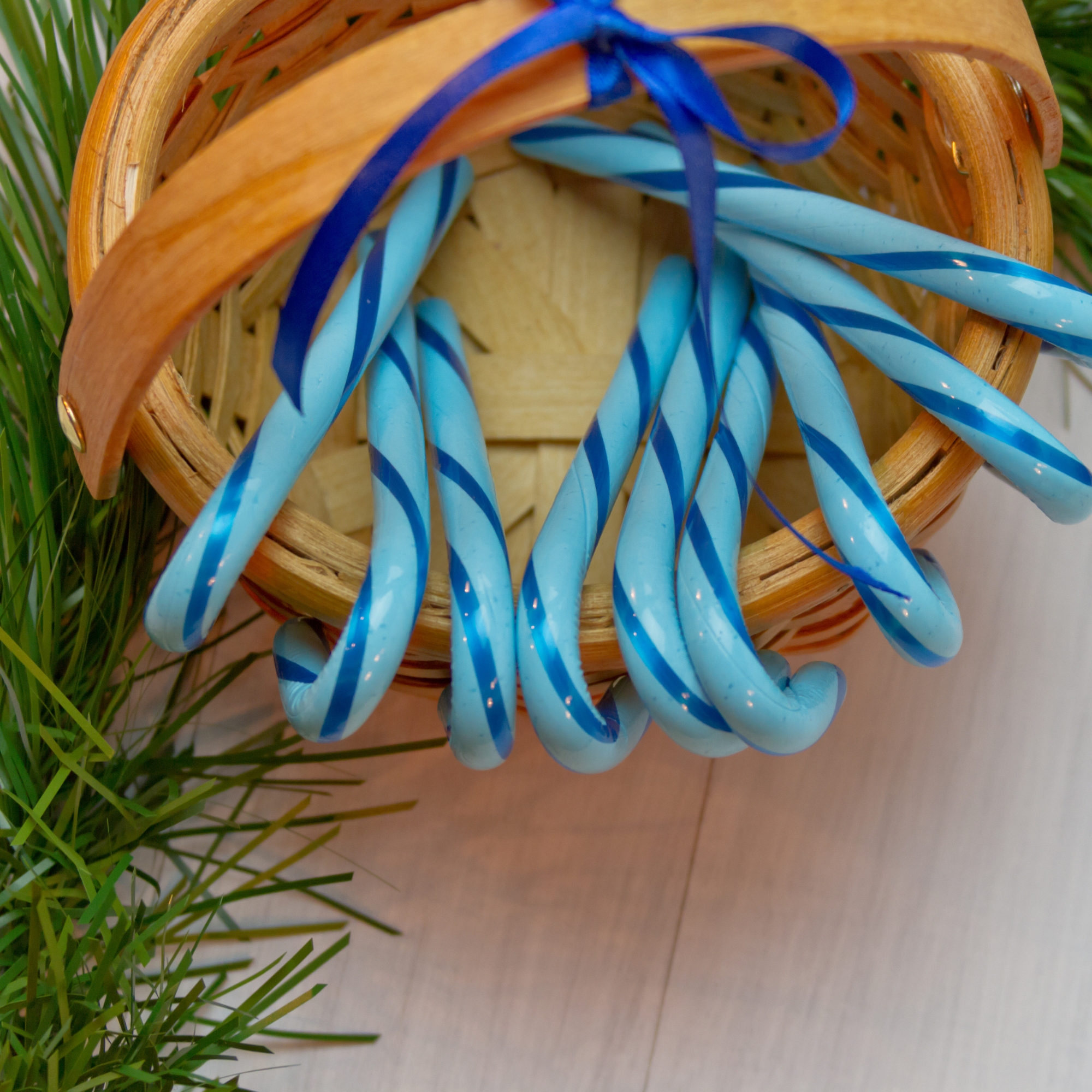 Blue Raspberry Candy Canes