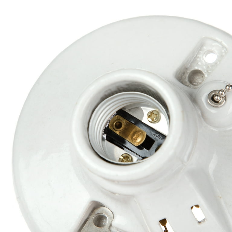 Porcelain Light Pull Chain Socket