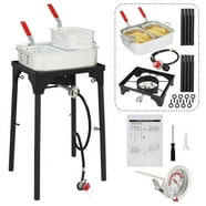Loco Cookers Propane 12 Quart Fish Fryer With Sure Spark - Walmart.com