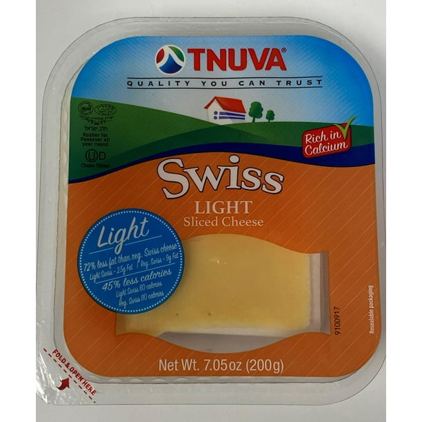 Tnuva Swiss Light Sliced Cheese - Walmart.ca