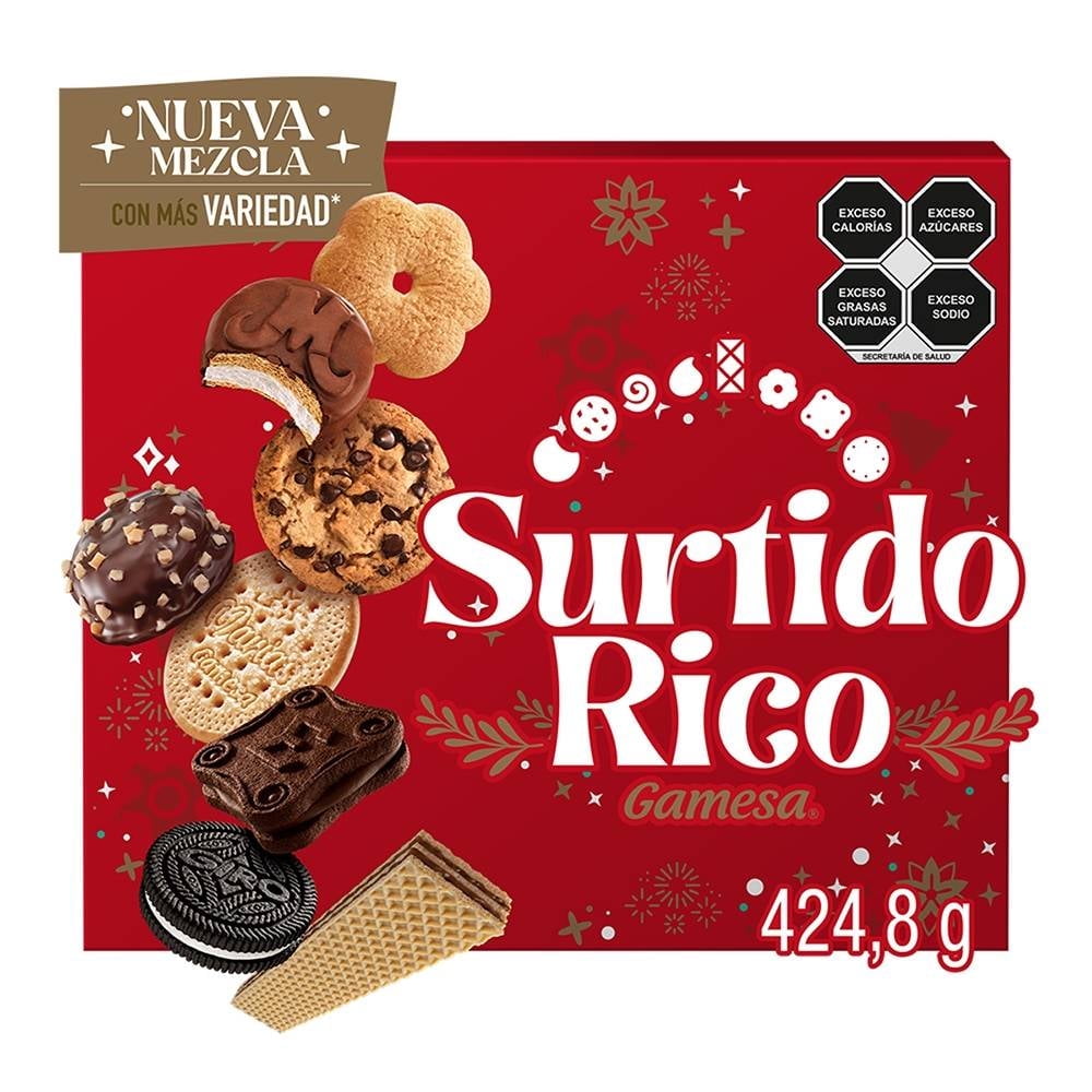 Galletas Surtido Rico 424 g | Walmart en línea