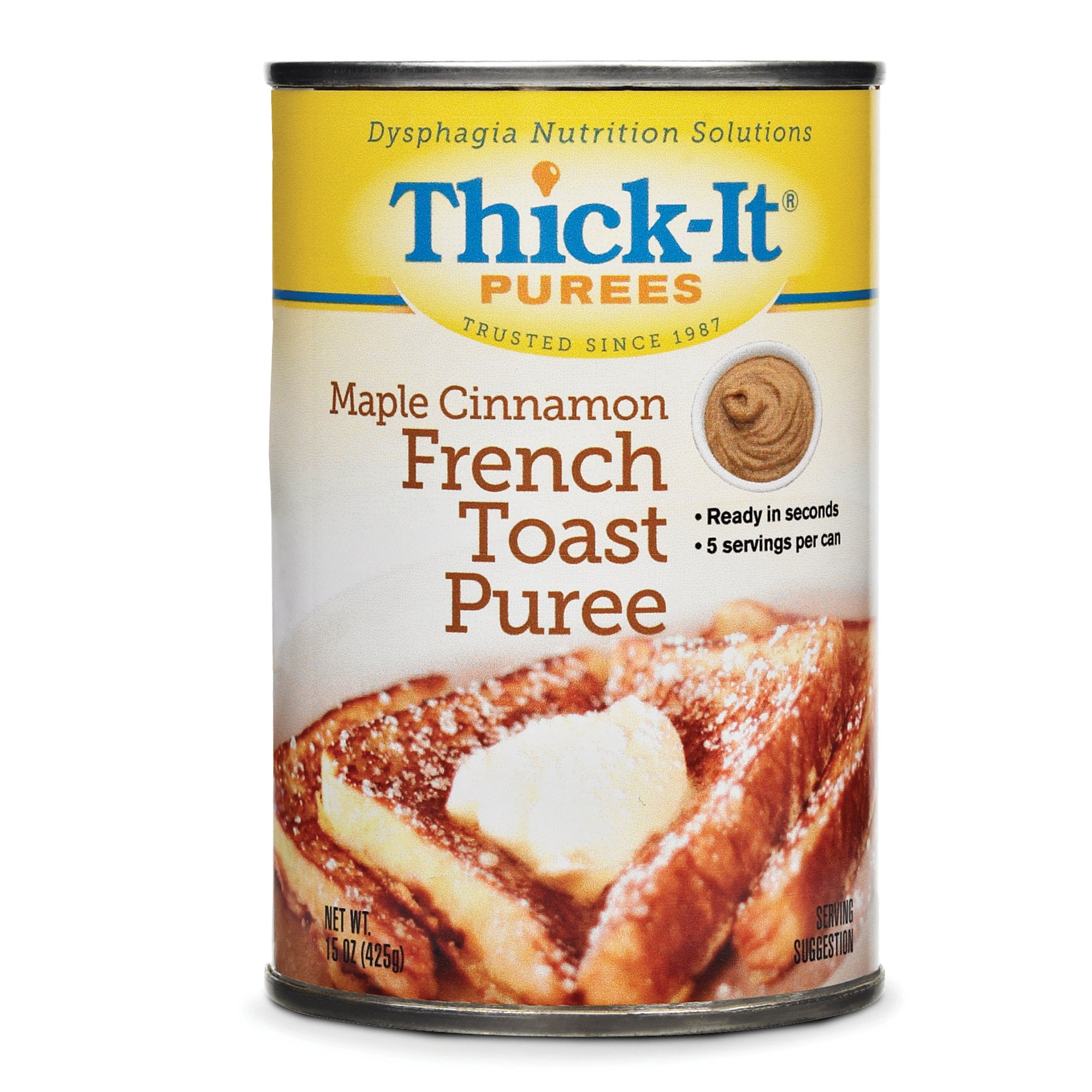 Thick It Purees Maple Cinnamon French Toast Puree, 15 oz - Walmart.com