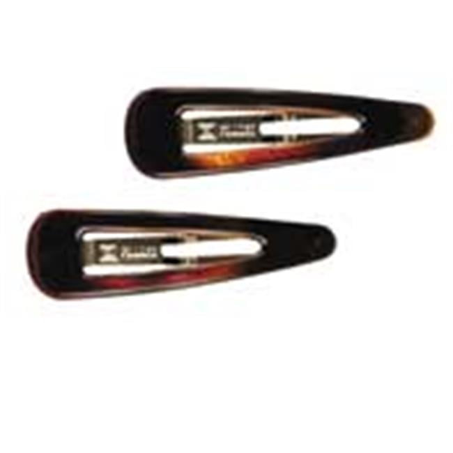 AD892 1.5 In. Tortoise Shell Hair Slides - Pack of 4 - Walmart.com ...