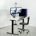 VIVO Black Dual 17" to 27" Computer Monitor Counterbalance Desk Mount ...
