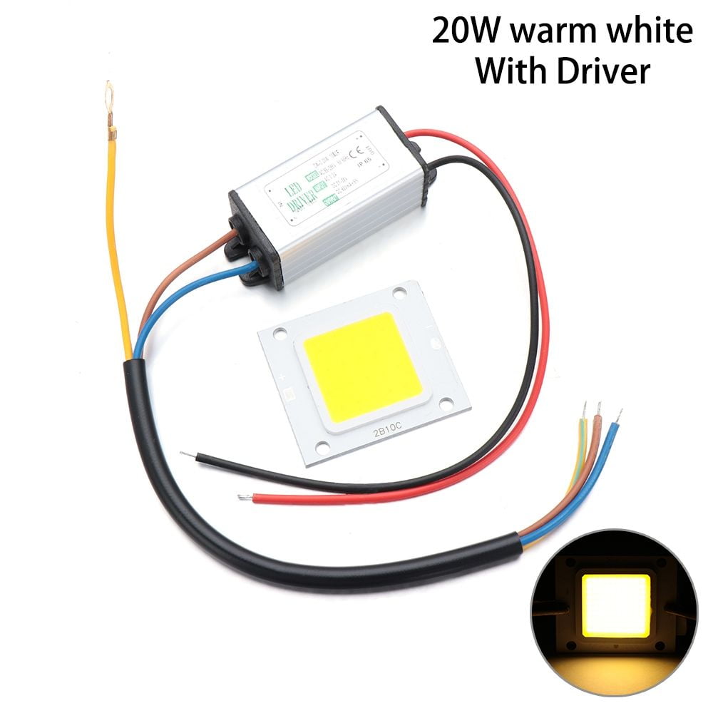 New For Flood Bulb Lamp White/ Warm white DIY Floodlight Spotlight ...