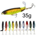 5.5In Large Lure Artificial Sea Lure 3D Eyes Hard Popper Hard Fishing ...