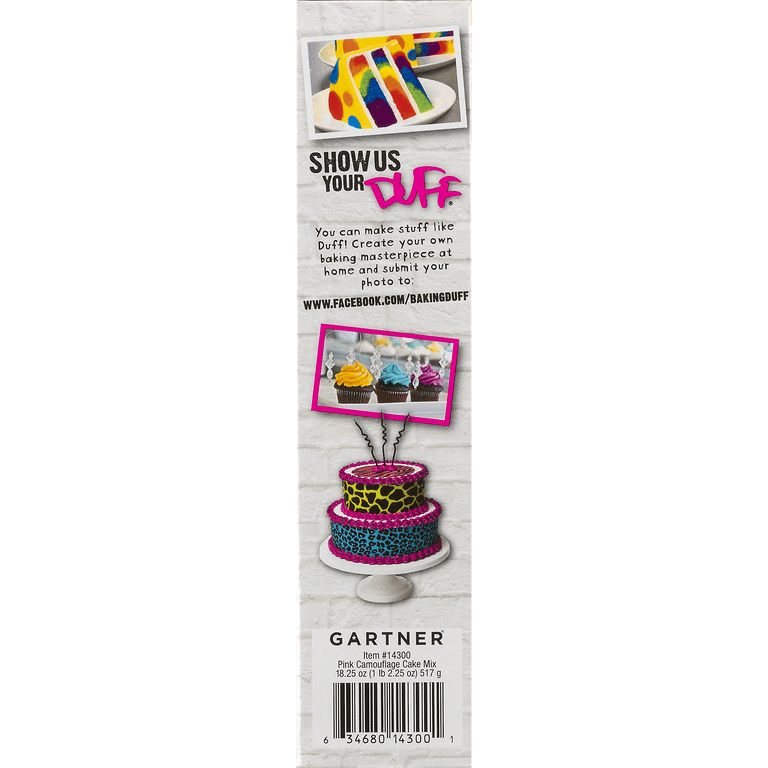 Pink Camo Cake Mix