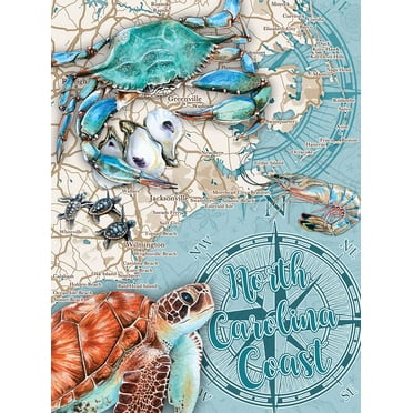 Beaches of Florida, a 550-piece Puzzle by Heritage Puzzles - Walmart.com