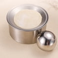 Guczhu Dumpling Maker Press, Manual Dumpling Former with Round Crimp ...