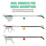 YIHATA Dog Leash, Adjustable Waist Belt, Shock Absorbing, Reflective ...