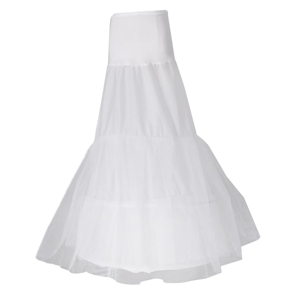 Click here for Xuanheng 2 Hoops Fishtail Bridal Wedding Petticoat... prices