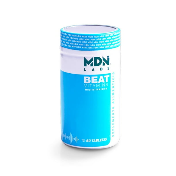 Mdn Labs, Multivitaminico Beat, 60 Tabletas, Vitaminas MDN Sports Beat ...