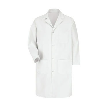 Red Kap® Men's Lab Coat with Button Closure - Walmart.com