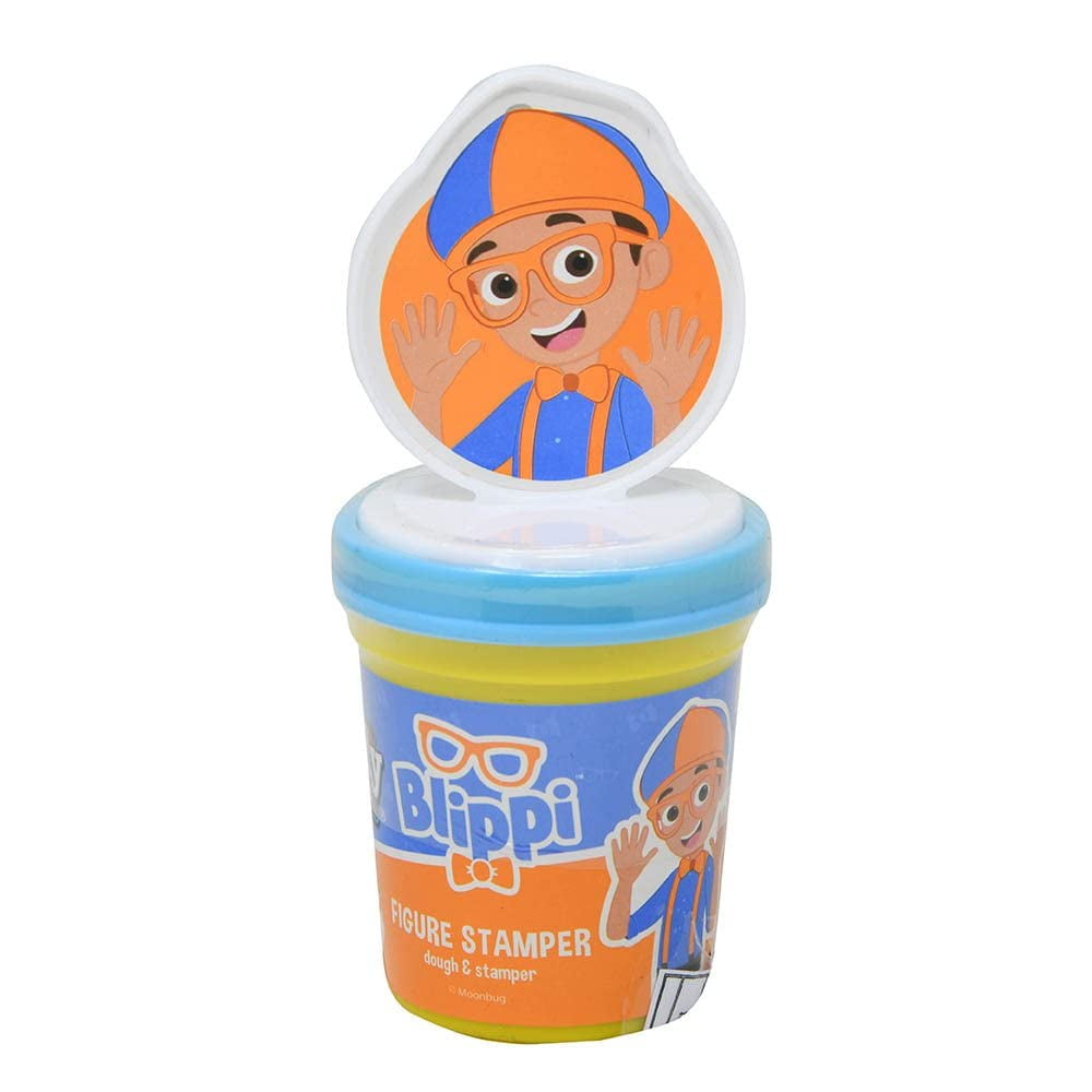 Set de estampilla y masa moldeada para figuras Toy Blippi | Walmart en ...