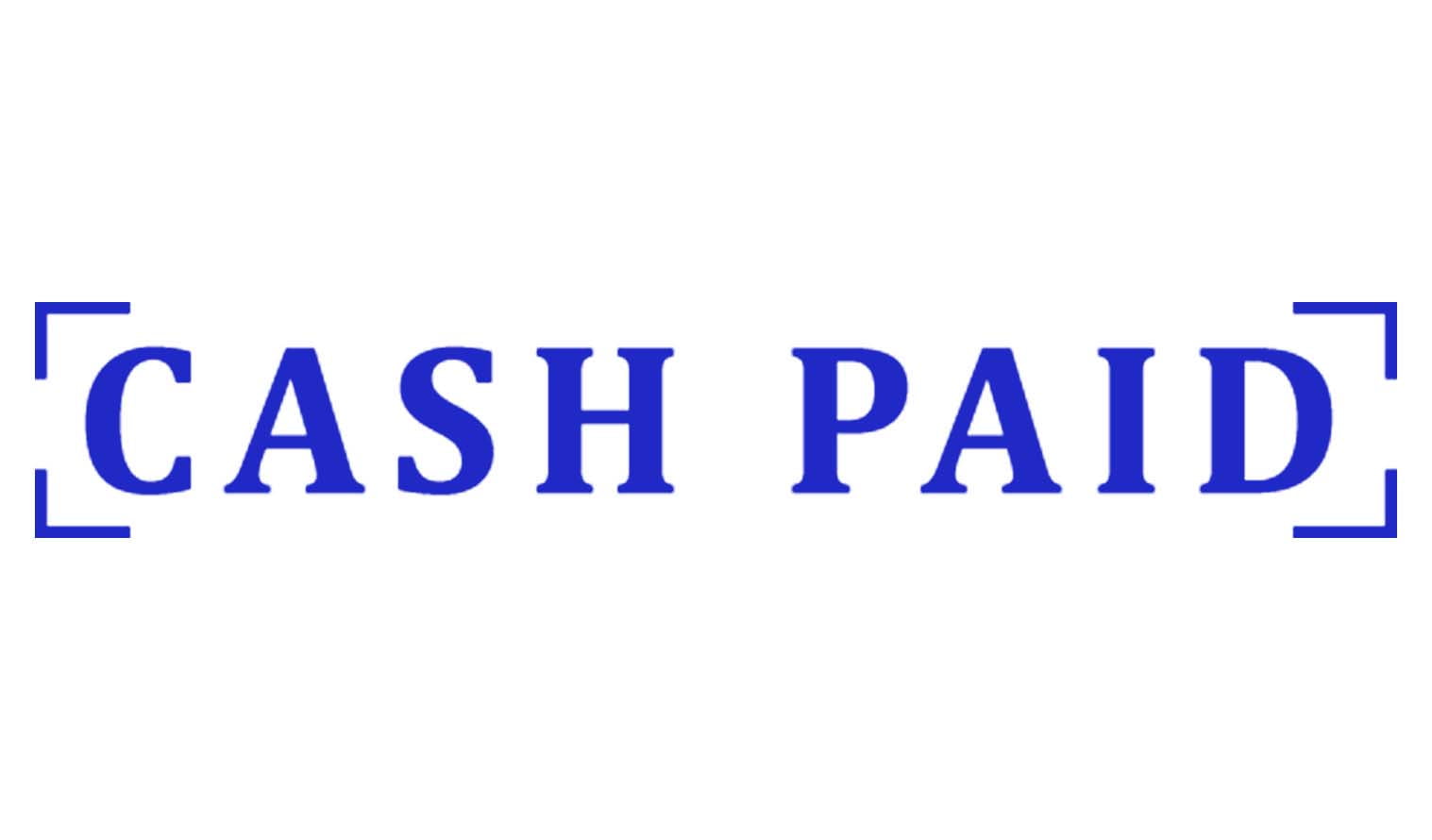 Printtoo Cash Paid Self Inking Rubber Stamp Pre-Inked Office Stamp ...