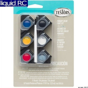 Testors All-Purpose Gloss Enamel Paint Set, 8-Colors for Plastic Model ...