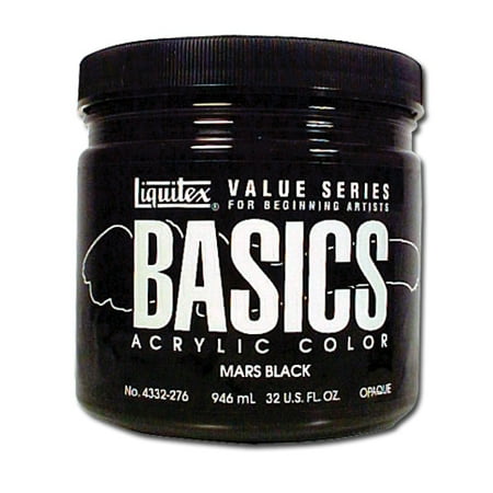 LIQUITEX / COLART 4332276 BASIC 32OZ JAR MARS BLACK - Walmart.ca