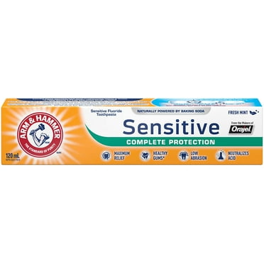 ARM & HAMMER Complete Care Toothpaste 2-Pack, Fresh Mint Flavor, Whole ...