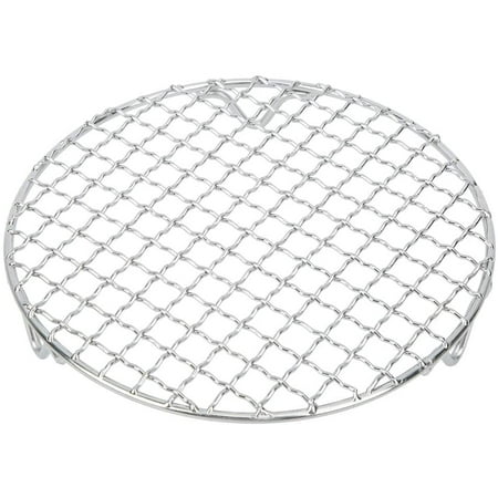 Multipurpose Baking Wire Mesh Round Grill BBQ Net Mesh with Stands ...