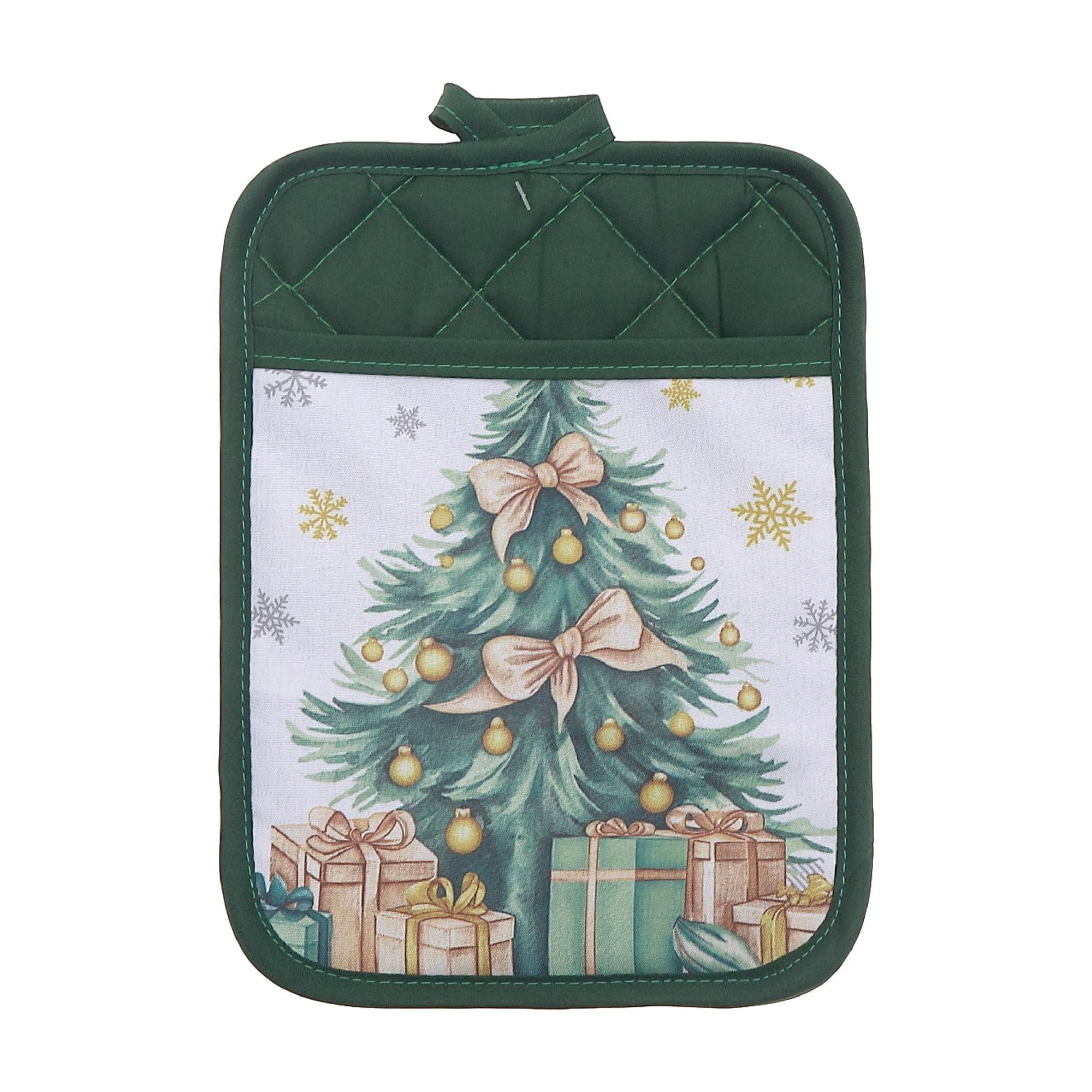 Click here for Ih Casadécor Pot Holder With Pocket (Christmas Tre... prices