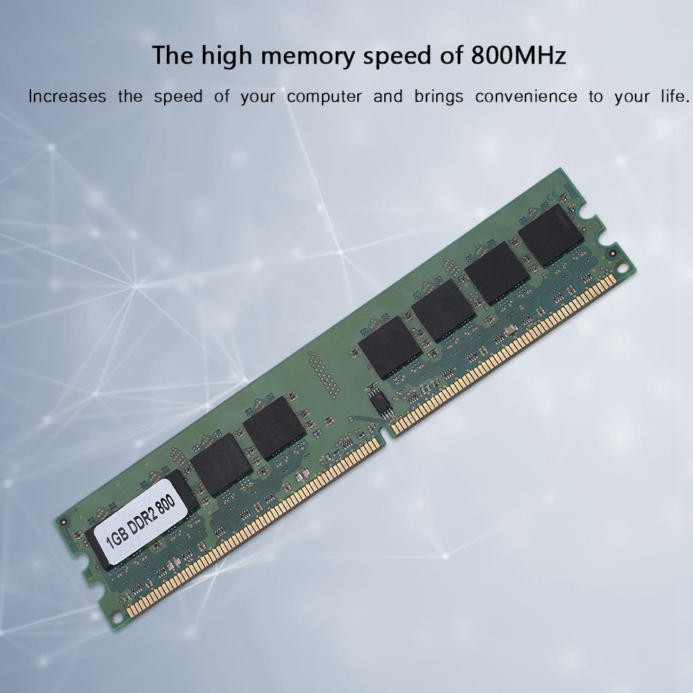 MEMORIA RAM DDR2 800MHz 1GB 240pin para placa base de ordenador portátil funciones de alta ...
