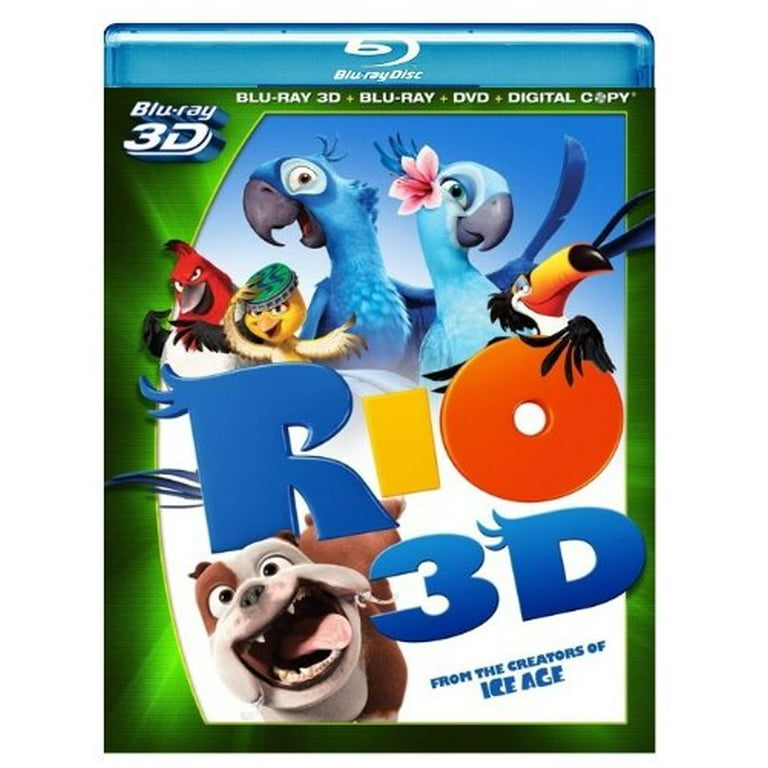 Rio 2 Blu Ray 3d