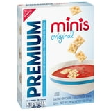 Premium Original Mini Saltine Crackers, 11 oz - Walmart.com