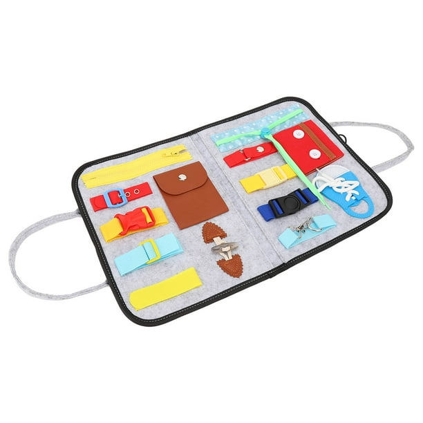 Basic Skills Sensory Board, Elderly Activity Sensory Board Portable Zip ...