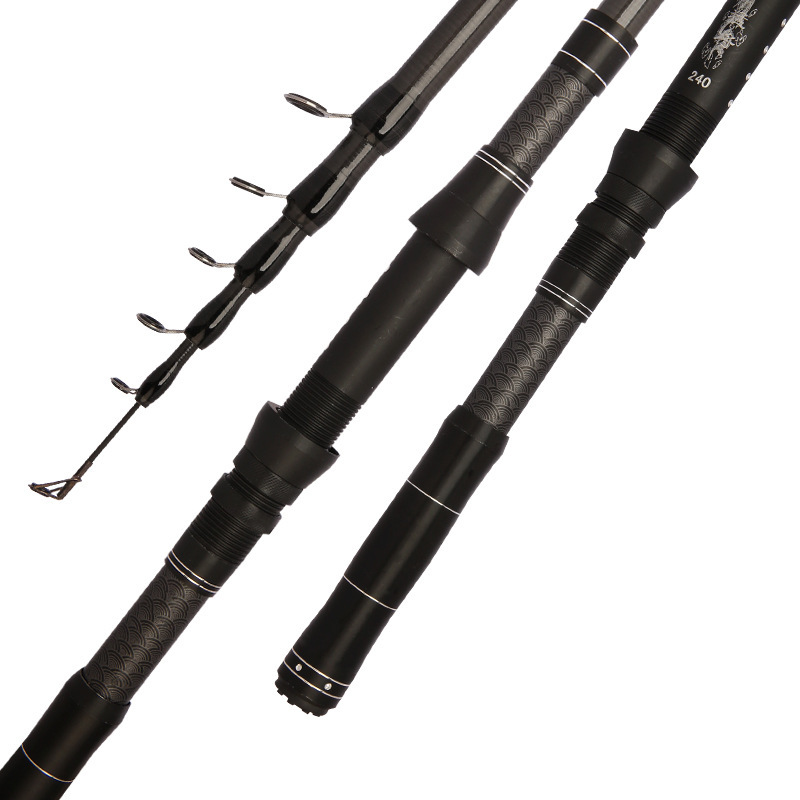 Super Soft Spinning Casting Travel Fishing Rod Tackle With One-piece ...