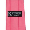 Mens Solid Hot Pink Ties Necktie - Walmart.com