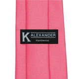 Mens Solid Hot Pink Ties Necktie - Walmart.com