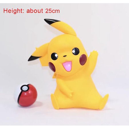 Pokemon Pikachu Bulbasaur Mewtwo Big Size 40cm 1:1 Statue Action Figure ...