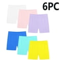 6 Packs Modal Boys & Girls Bike Shorts Slim Fit Gym Yoga Shorts Casual ...