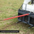 Titan Attachments UA USA Made Grey Step-Through Hay Frame Attachment ...