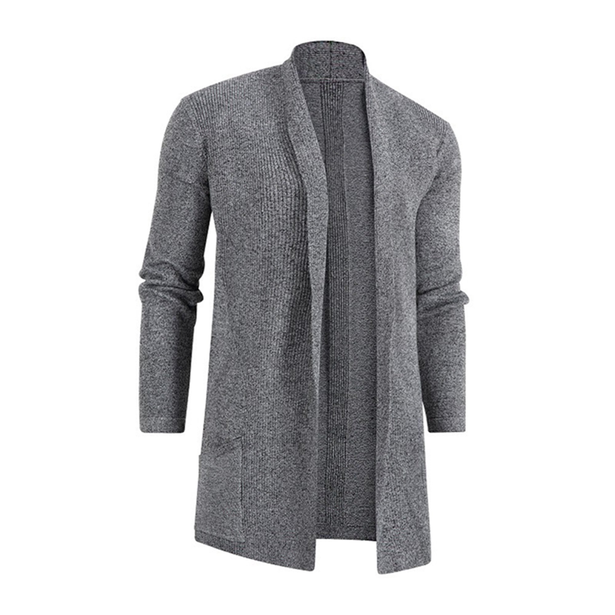 Click here for Kmbangi Mens Cardigan Sweaters Shawl Collar Long S... prices