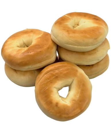 Fresh Groceries Fresh Plain Bagels 6/Pack (02998) 900-00074 - Walmart.com