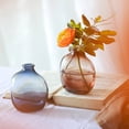 Brown Retro Glass Vase Plant Flowers Bottle Flower Arrangement ...