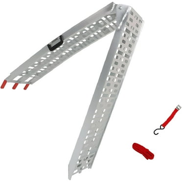 INTBUYING Foldable Car Ramp Portable Fold Lightweight Ramp for Car ...