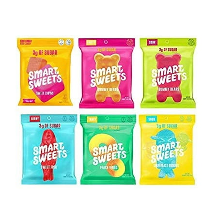 SMART SWEETS VARIETY PACK ALL 6 FLAVORS INCLUDING 2020 NEW FLAVORS ...