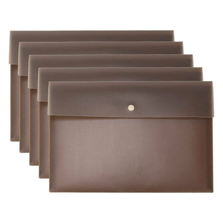 Poly File Folder Pockets File Jacket Plastic Envelope Flat Document ...