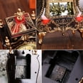 Antique Table Clock With Hourly Melodies – Vintage Home Decor Alarm ...