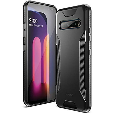 Poetic Karbon Shield Series Designed for LG V60 ThinQ Case, Slim Fit ...