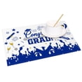 SUNOLIFE Graduation Placemats Set of 4,Blue Grade Prom Table Mats for ...