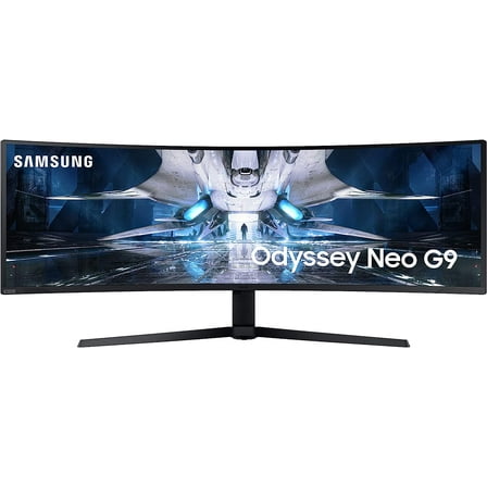 "SAMSUNG Gamer PC 49"" CRG9 Dual QHD Curved QLED Gaming Monitor ...