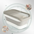Dog Food Storage Bin, Airtight 12-15 Kg Food Container, Hinged Lid Dog ...