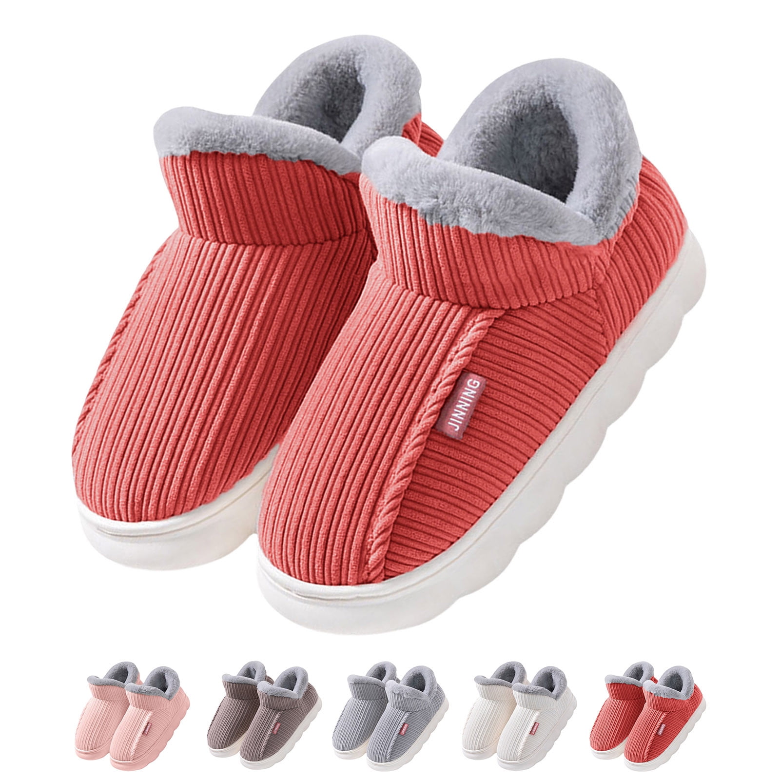 Click here for Chaochao Adult Womens Winter Indoor Slippers Plush... prices