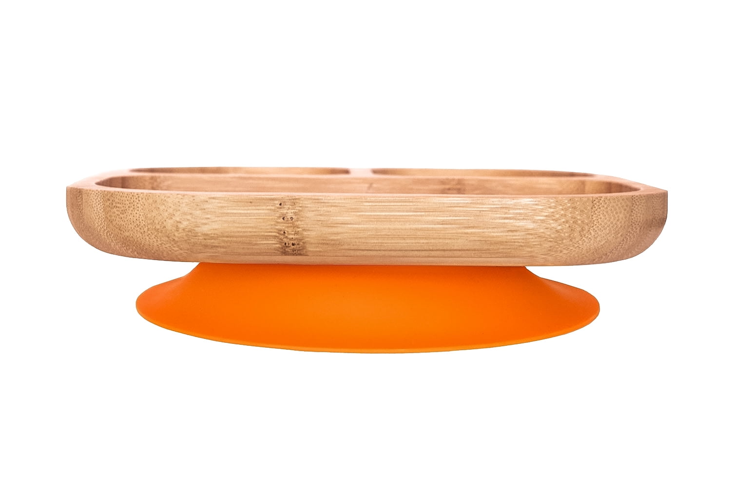 Jaiye - Bamboo Baby Plate with Spoon - Suction Plates for Babies ...