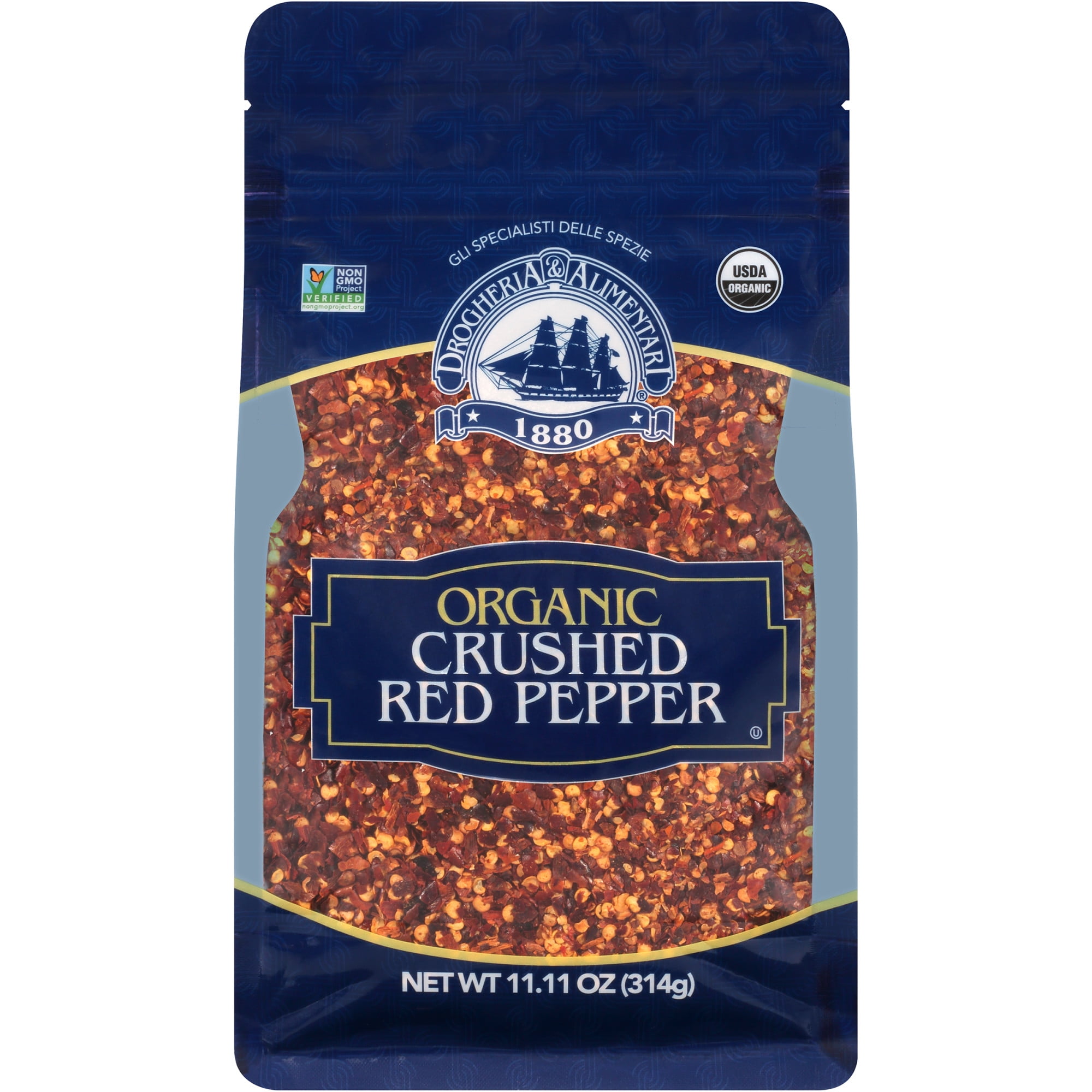 Drogheria & Alimentari Organic Crushed Red Pepper, 11.11 oz - Walmart.com