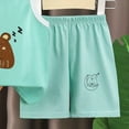 CAUYDYBaby Boy Summer Clothes Toddler Boy Outfits Good Night Bear Print ...